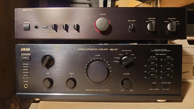 ROTEL RA-930AX STEREO Integrated Amplifier Dry Solder Joint Please Read ...