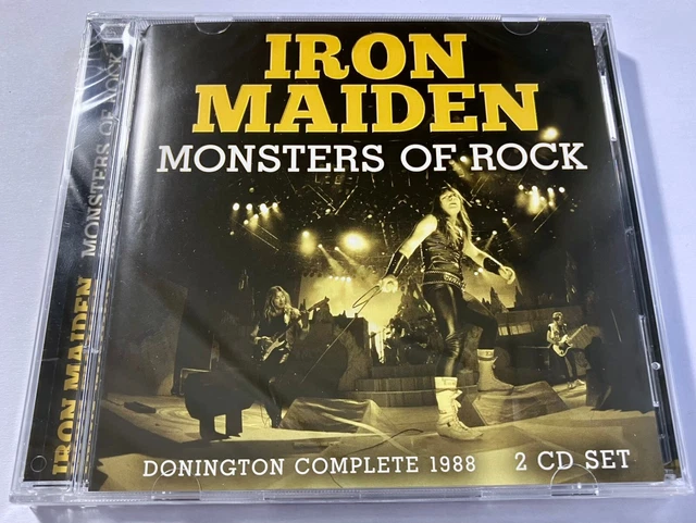 IRON MAIDEN - Monsters of Rock Donington 1988 FM Broadcast - NEW 2 CD ...