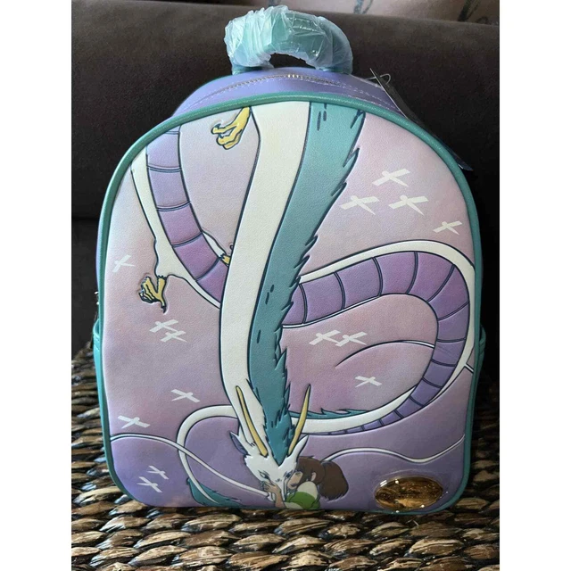 OUR UNIVERSE STUDIO Ghibli Spirited Away Haku Dragon Form Mini Backpack ...