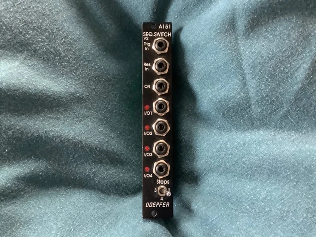 DOEPFER A-151 SEQUENTIAL Switch v2 Module (black) £45.00 - PicClick UK
