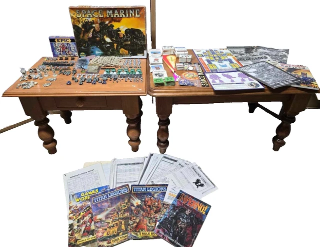 EPIC 40K /TITANICUS Warhammer Models & Literature OOP/ Rare Collection ...