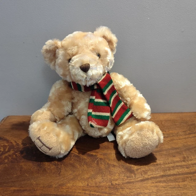 WH SMITH HENRY Teddy Bear Soft Toy Plush With Scarf Cuddly Toy £10.07 ...