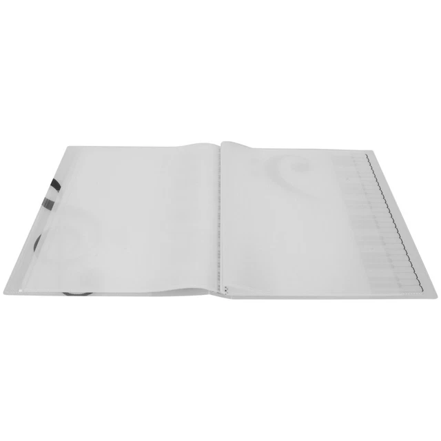 DISPLAY BOOK CHOIR Folders Flip Folio Marching Band Music Files Holder ...