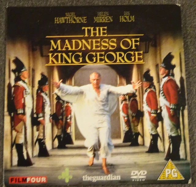 'THE MADNESS OF King George' The Guardian DVD Nigel Hawthorne £1.99 ...