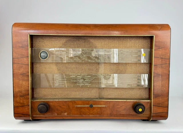 TELEFUNKEN SPITZEN-SUPER T5000 Röhrenradio Rarität optisch sehr schön ...