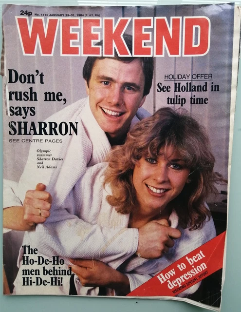 DAVID CROFT JIMMY Perry Sharon Davies WEEKEND Magazine January 25th ...
