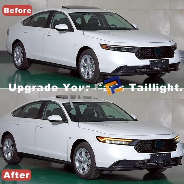 LED DRL LASER Lens Headlight Assembly Fits 2023-2025 Honda 11th Accord ...