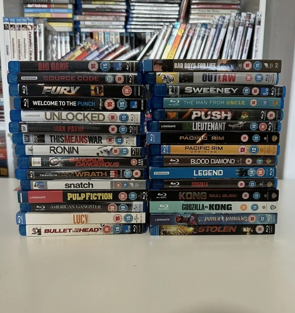 20 MIXED BLU-RAY / Box Set / DVDs / movie bundle / film Job Lot $32.32 ...