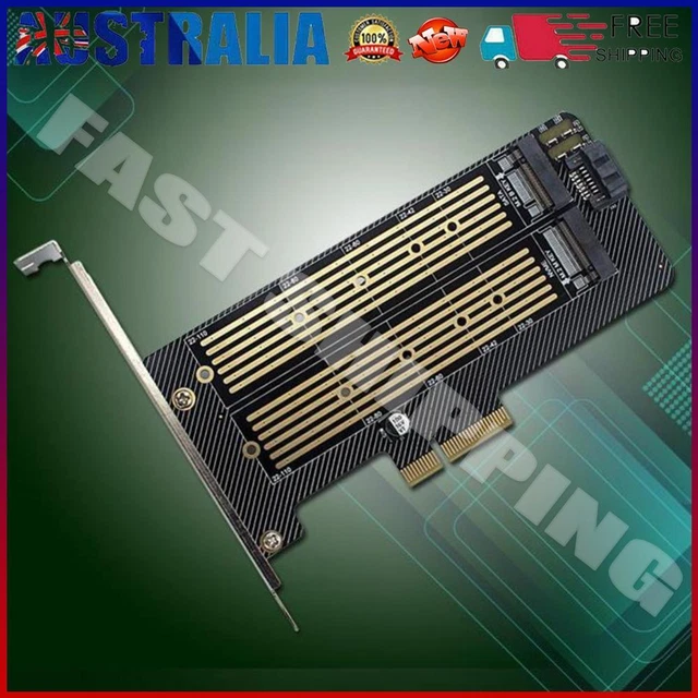 AU M.2 NVME NGFF Hard Disk Adapter NVME 32Gbps Riser Card SSD To PCI-E ...