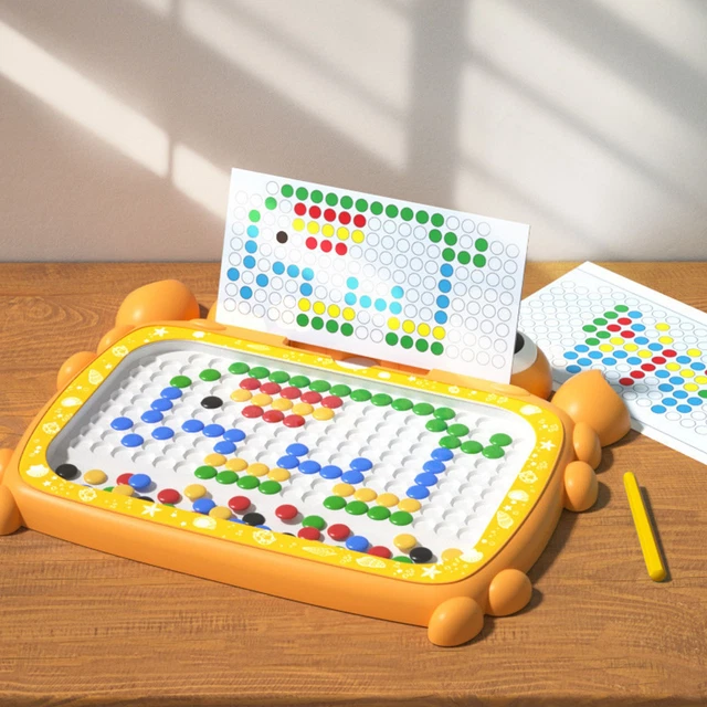 MAGNETIC DRAWING BOARD Crab Style Safe Plastic Easy Operation Magnetic ...