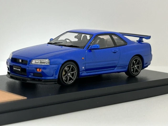 MINI-VOITURE NISSAN SKYLINE Gt-R R34 1/43 Gtr Bnr34 EUR 254,78 ...