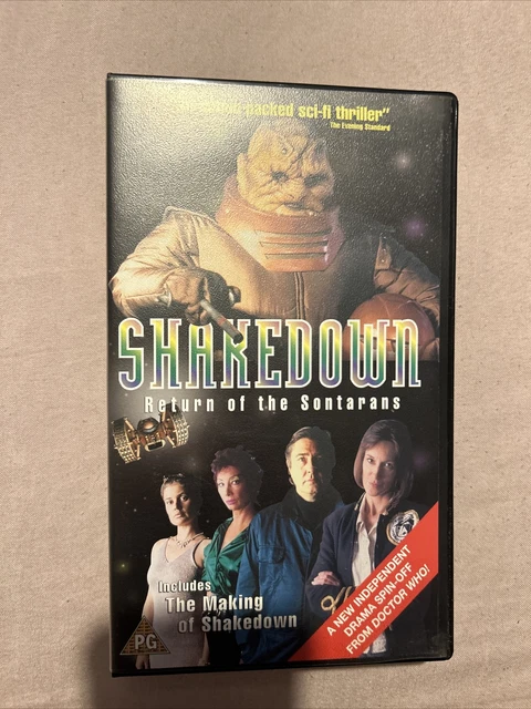 DOCTOR WHO - Shakedown: Return of the Sontarans - VHS (BBV Video,1996 ...