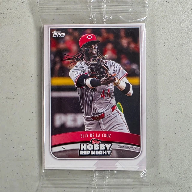 2025 TOPPS HOBBY Rip Night Elly De La Cruz On Front Sealed Unopened ...