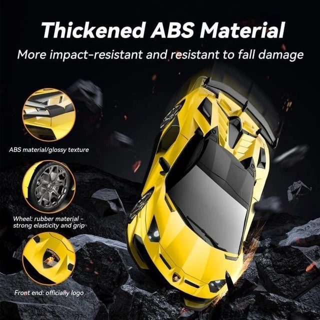 1:16 SCALE LUXURY RC Sports Car 2.4GHz Remote Control Toy 2 Batteries ...