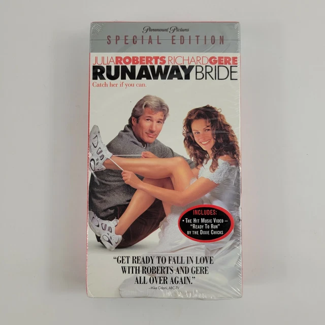RUNAWAY BRIDE (VHS, 2000, Special Ed.) -Julia Roberts, Richard Gere £8. ...