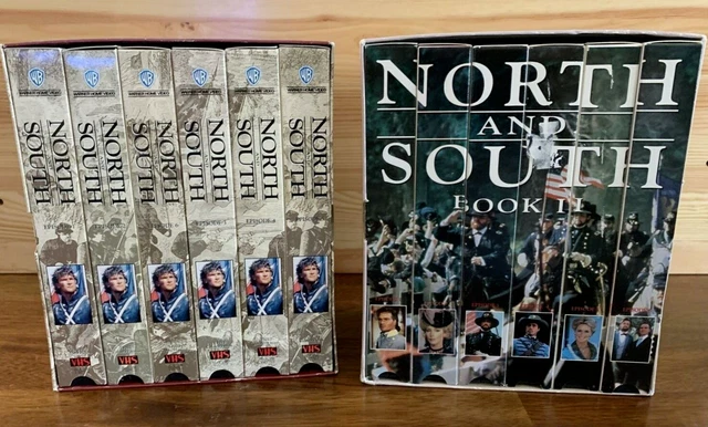 VHS CASSETTE NORTH And South Book I Book II Complete Series 12 Movie £ ...