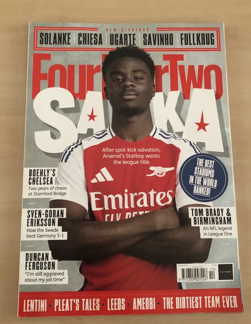 442 MAGAZINE OCT 2024 After spot-kick salvation, Arsenal's Starboy Saka ...