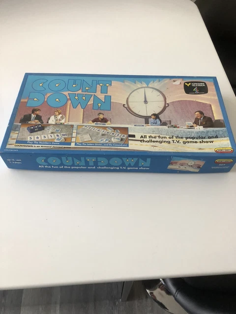 VINTAGE RARE COUNTDOWN Board Game Complete With Instructions VGC £12.00 ...