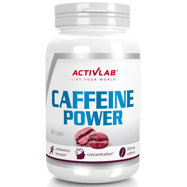 ACTIVLAB CAFFEINE POWER Booster d'énergie & Productivité 60 CAPS EUR 4 ...