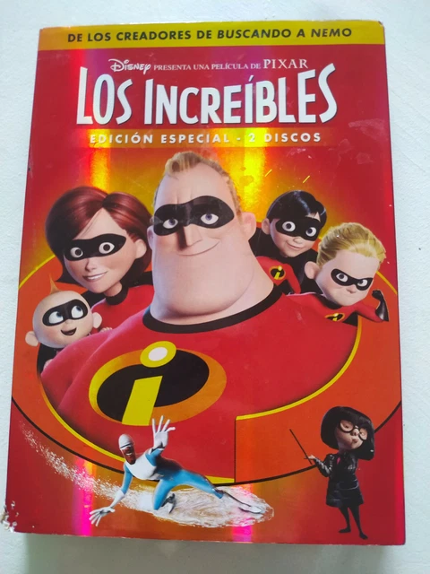 LOS INCREIBLES EDICION Especial Disney Pixar 2 x DVD Region 2 Español ...