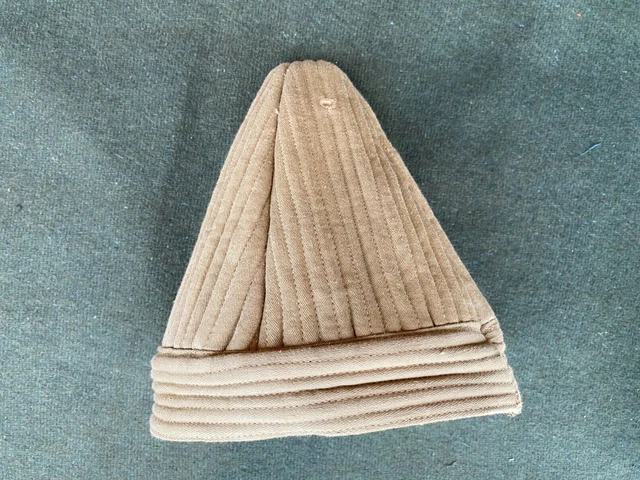 ORIGINAL WW2 BRITISH Indian Army Turban Kullah 'Cone' 1942 Dated SIZE ...