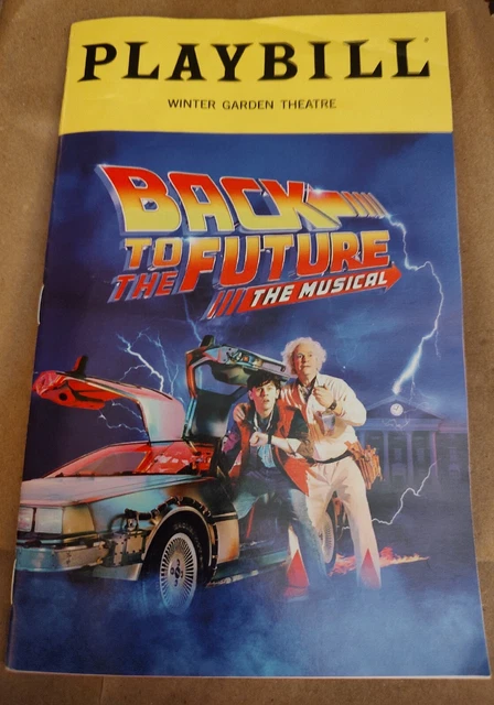 PLAYBILL - BACK To The Future Broadway Musical June 2023 #3 £10.00 ...