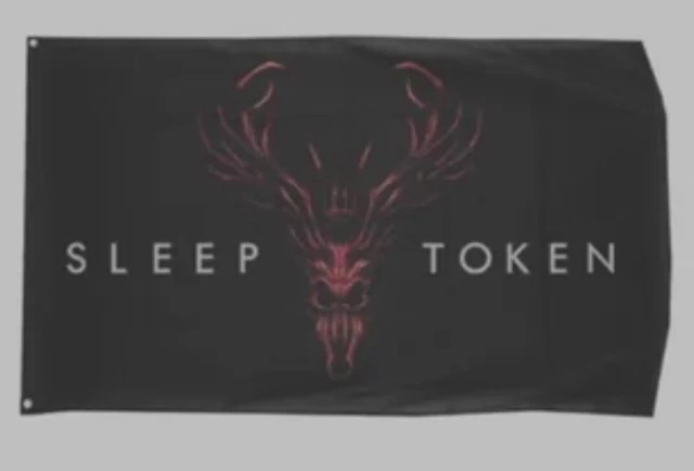 SLEEP TOKEN WALL Flag Teeth Of God Tour Merch! Still In The Bag! £189. ...