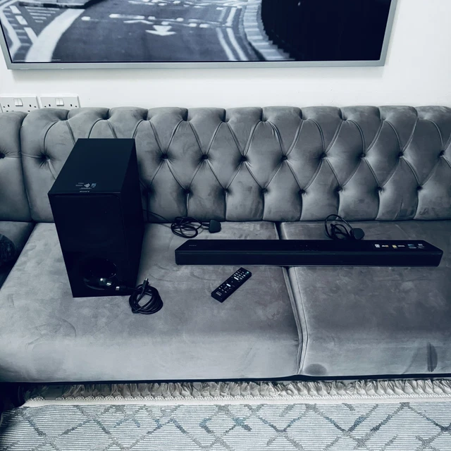 SONY HT-XF9000 300W Dolby Atmos TV Sound Bar & Wireless Subwoofer HDMI ...