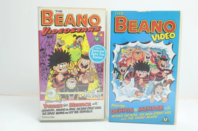 VHS TAPES - the beano - 2 tapes - tested and working - in great ...