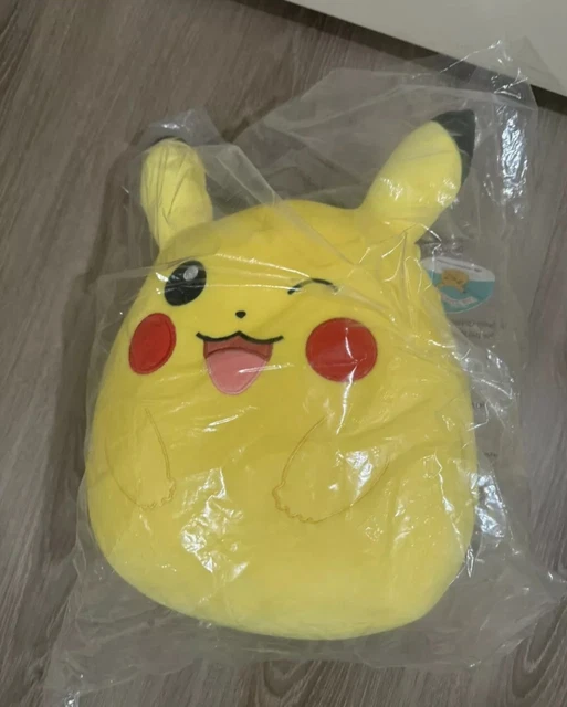 WINKING PIKACHU SQUISHMALLOW 12” Pokemon Center Exclusive Pokémon Brand ...