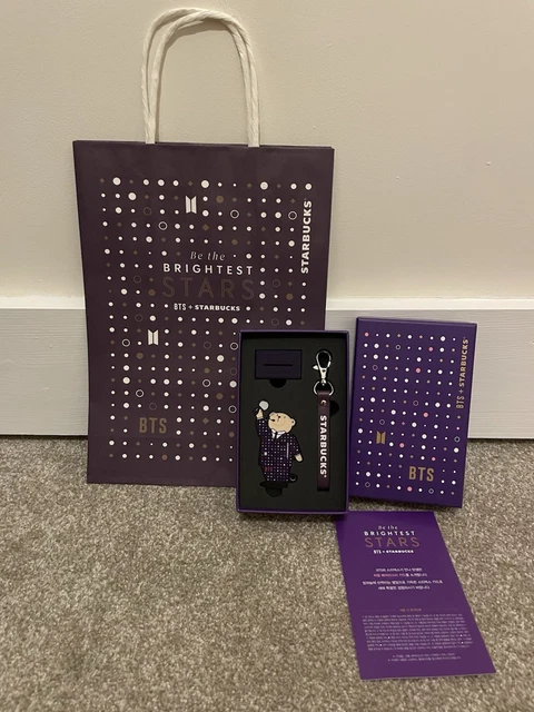 BTS X STARBUCKS Purple Bearista In Box With Bag £83.88 - PicClick UK