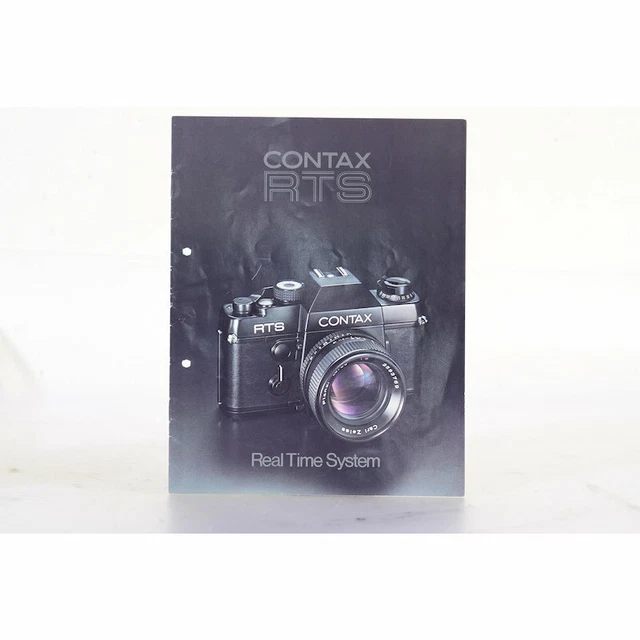 CONTAX RTS REAL Time System Prospectus / Brochure/Livret/Leaflet ...