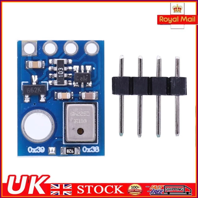 AHT10 TEMPERATURE HUMIDITY Sensor Module I2C Digital for Arduino £4.99 ...