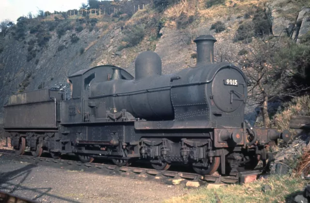 COLOUR RAIL SLIDE, BRW1506, former GWR 14xx, 1466, Moreton Hampstead £1 ...