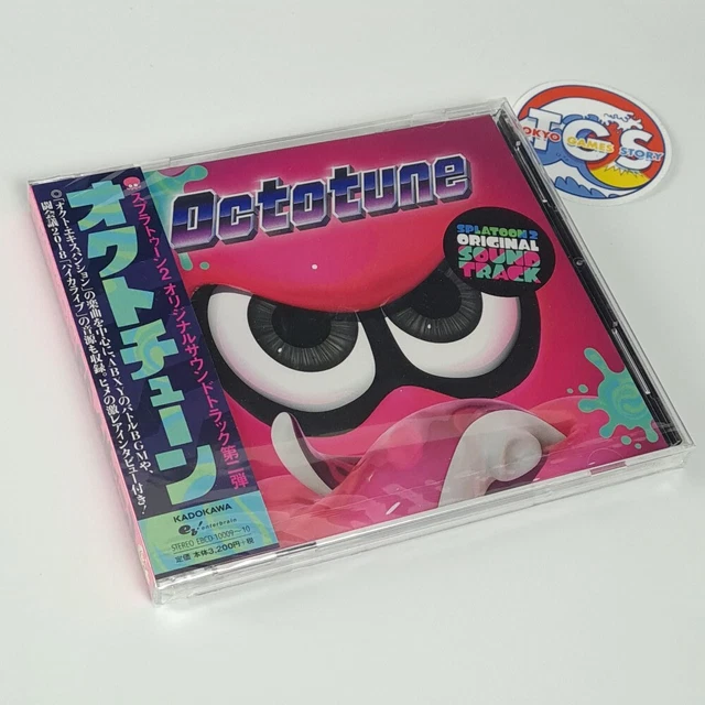 Splatoon 2 Original Soundtrack Octotune Cd Ost Japan New Game Music
