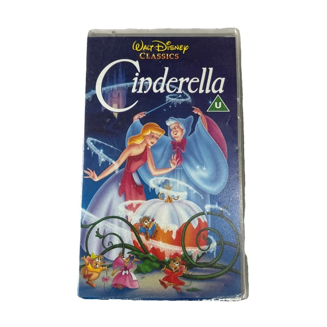 CINDERELLA WALT DISNEY Classics VHS Video Tape £2.77 - PicClick UK