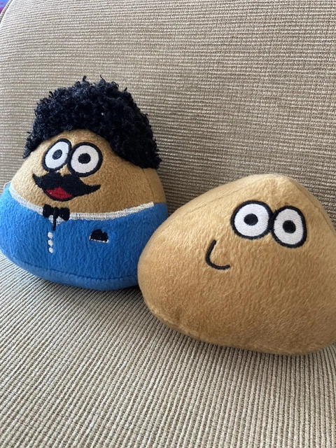 POU RARE ALIEN In Blue Suit Cute Soft Plush Toy 4" X2 £12.00 - PicClick UK