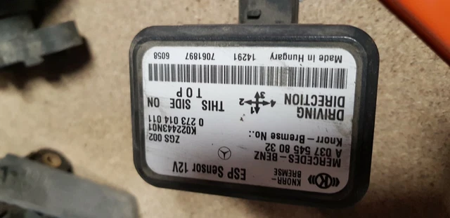 MERCEDES ACTROS MP4 EURO 6, ESP capteur électronique de stabilité ...