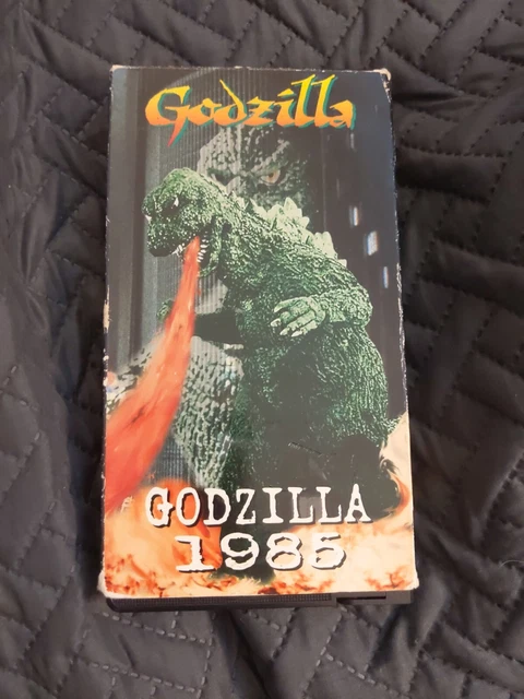 GODZILLA 1985 VHS 1997 Anchor Bay Raymond Burr photos du monde neuf EUR ...