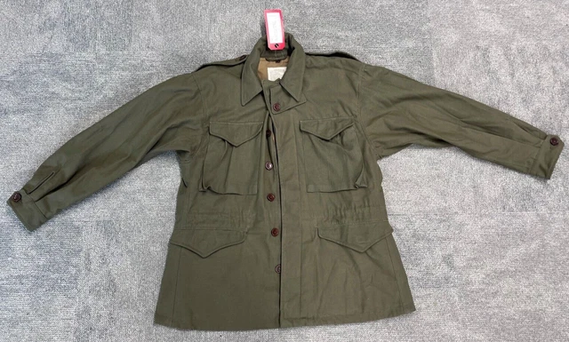 WW2 REPRODUCTION AMERICAN Army Combat Uniform M43 Jacket - Size 40 ...