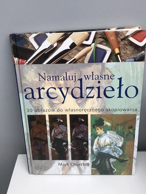HOW TO PAINT Masterpiece Polish Book Ksiazka Jak Namalowac Arcydzielo ...
