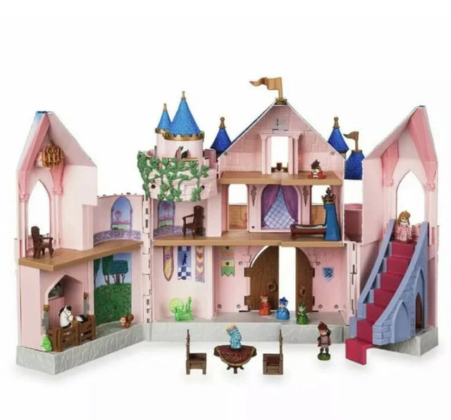 DISNEY STORE PRINCESS Sleeping Beauty Castle Playset Animators doll ...