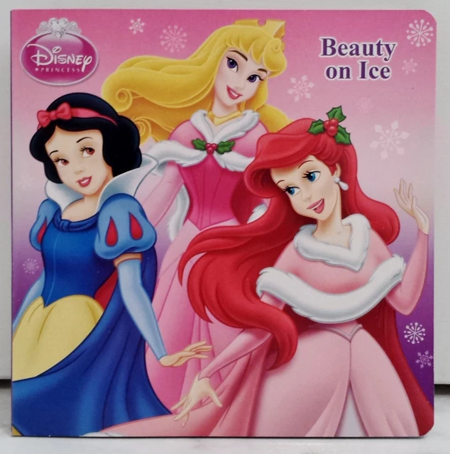 DISNEY PRINCESS CINDERELLA Snow White Belle Aurora Ariel Beauty On Ice ...