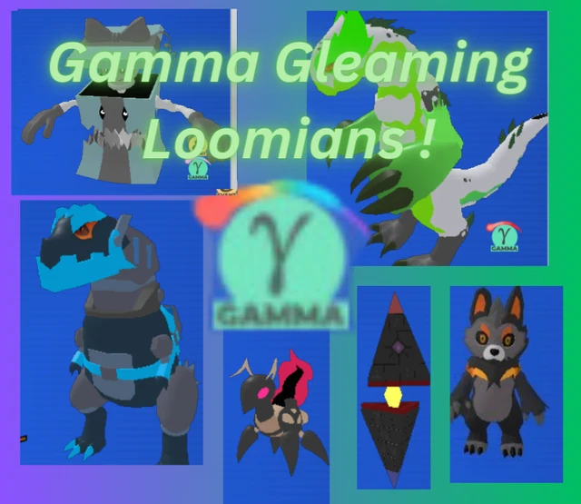 LOOMIAN LEGACY RARE Gamma Gleaming Rare Loomians ! £47.80 - PicClick UK