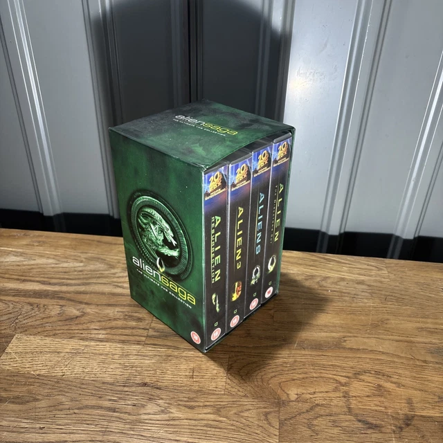 ALIEN SAGA VHS Box Set THX Remastered 20th Century Fox £10.00 - PicClick UK