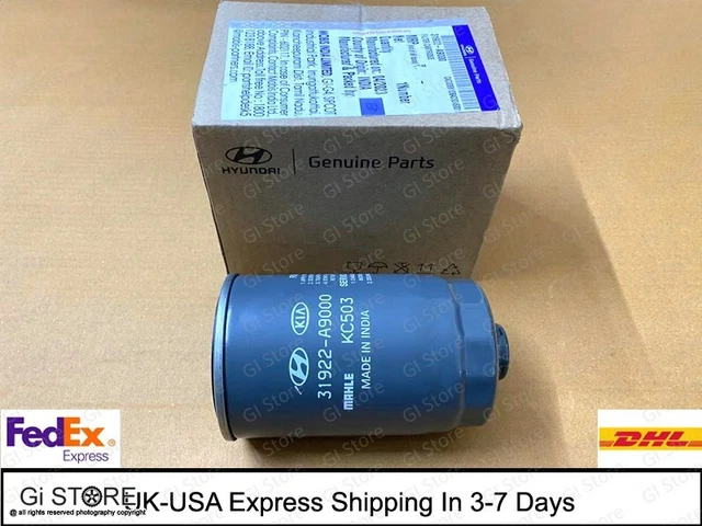 GENUINE REPLACEMENT FUEL Filter Diesel 31922A9000 31922-A9000 For Kia ...