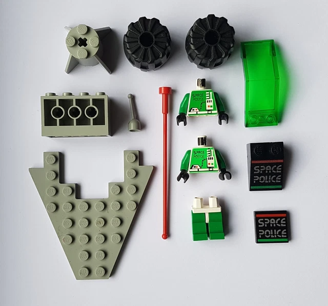 LEGO 6852 SPACE Police Vintage Minifigures 1993 Genuine Parts Good ...