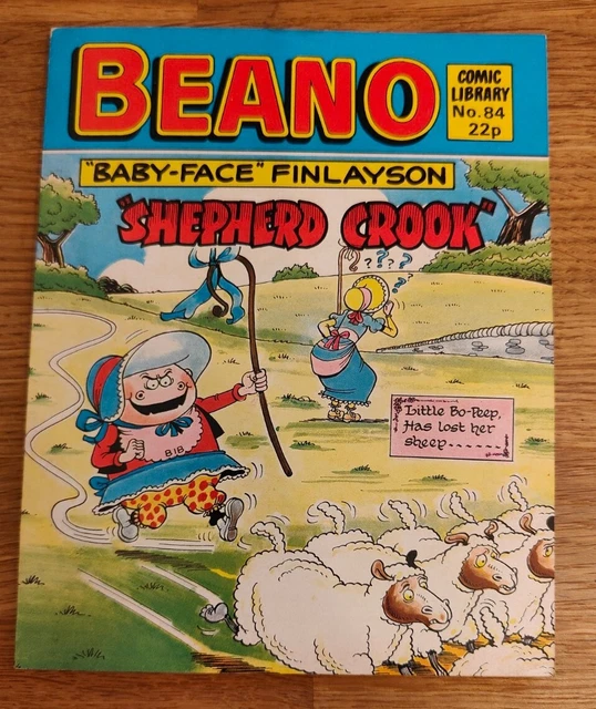 COMIC - CLASSIC Beano Comic Library No #84 Baby-Face Finlayson Shepherd ...