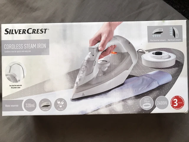 SILVERCREST CORDLESS STEAM Iron 2200W - 3 Year Warranty £28.95 ...