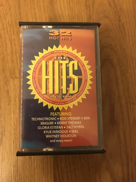 ORIGINAL DOUBLE ALBUM Cassette - The Hits Album - 1991 Sony Compilation ...